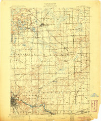 1906 Map of South Lyon, MI — High-Res | Pastmaps